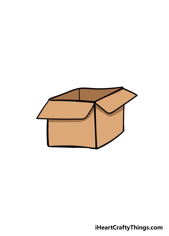Box Drawing - How To Draw A Box Step By Step
