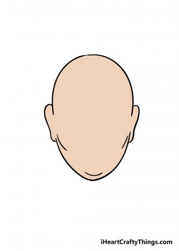 Face Shape Drawing - How To Draw A Face Shape Step By Step