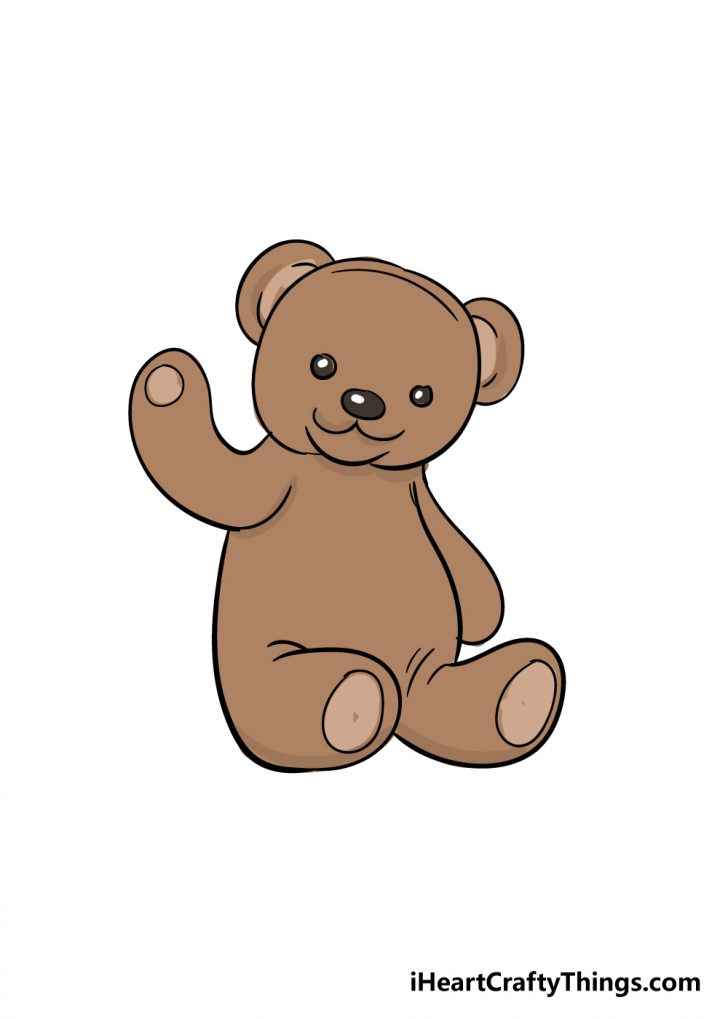 Teddy Bear Drawing - How To Draw A Teddy Bear Step By Step