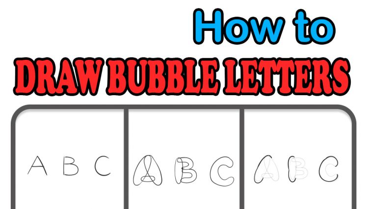 Bubble Letter O: Draw Your Own Bubble O In 6 Easy Steps