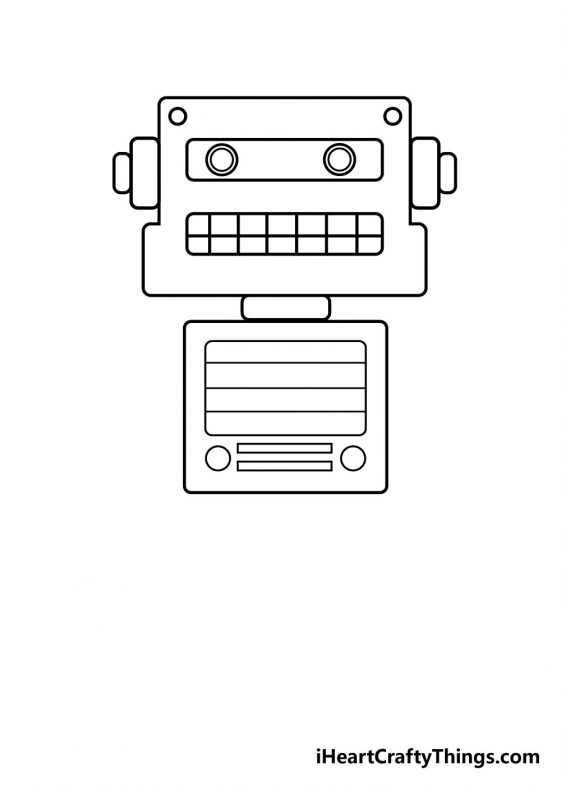 Robot Drawing - How To Draw A Robot Step By Step
