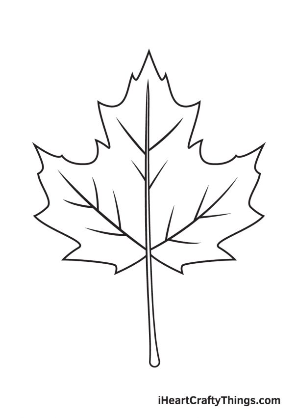 Fall Leaves Drawing - How To Draw Fall Leaves Step By Step