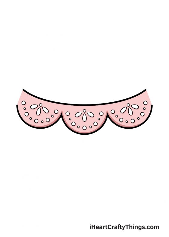 Lace Drawing - How To Draw Lace Step By Step