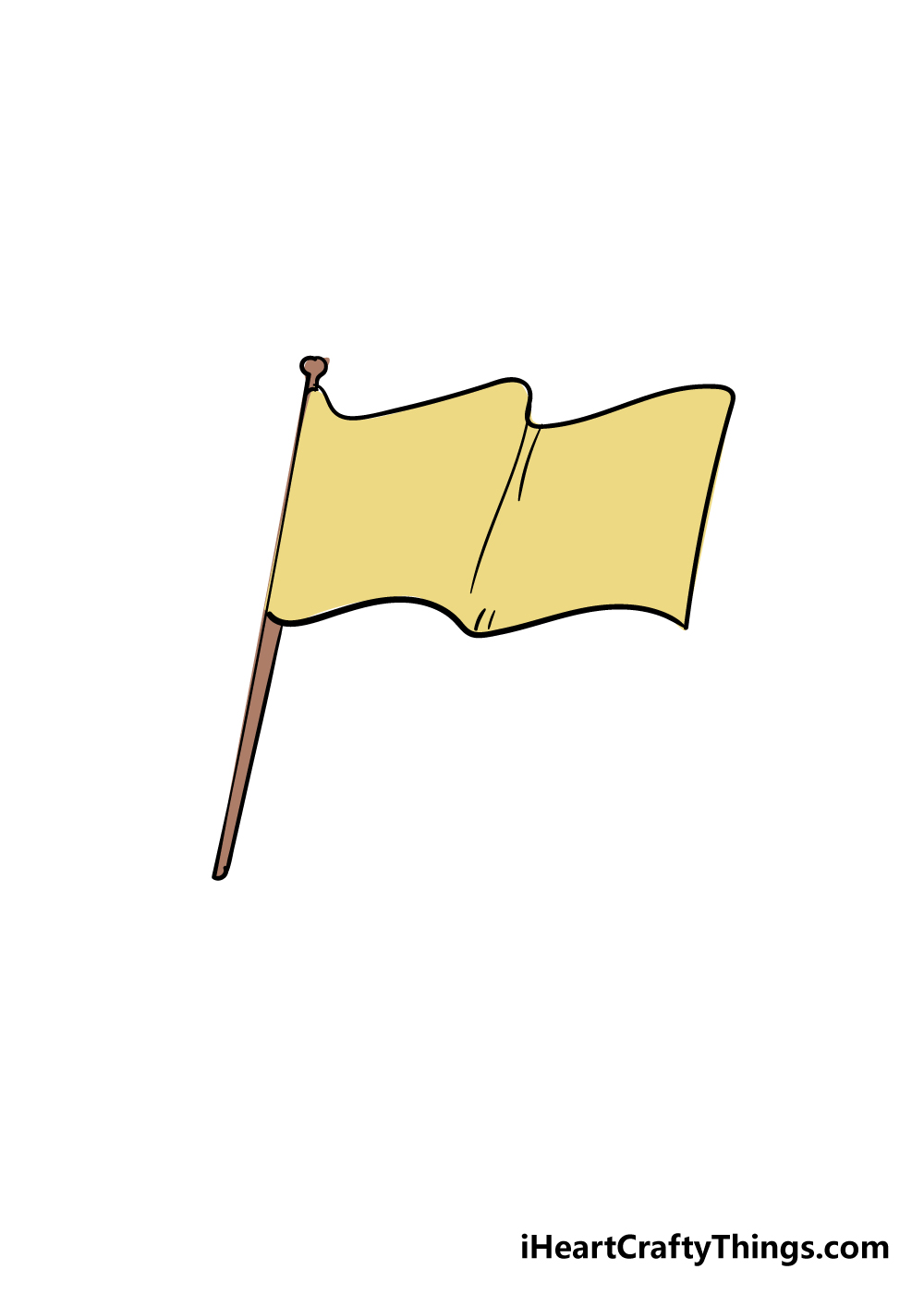 Flag Drawing How To Draw A Flag Step By Step