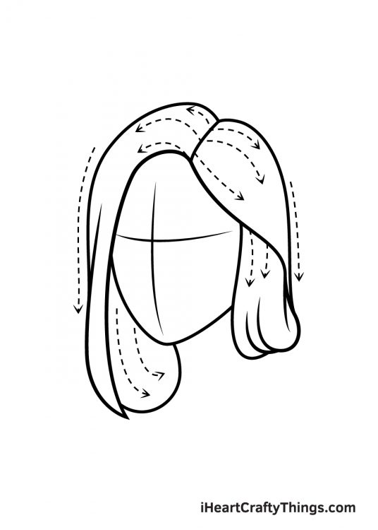 Realistic Hair Drawing - How To Draw Realistic Hair Step By Step