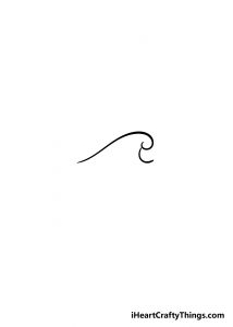 How To Draw A Wave Step By Step - Easy Breaking Wave Drawing