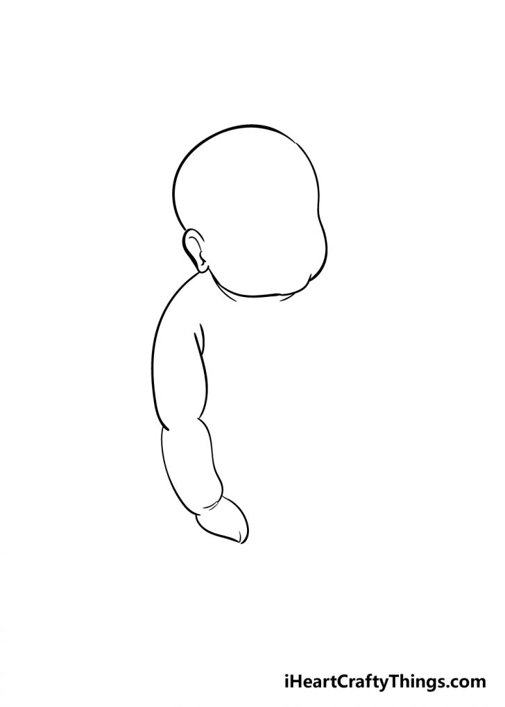 Baby Drawing - How To Draw A Baby Step By Step