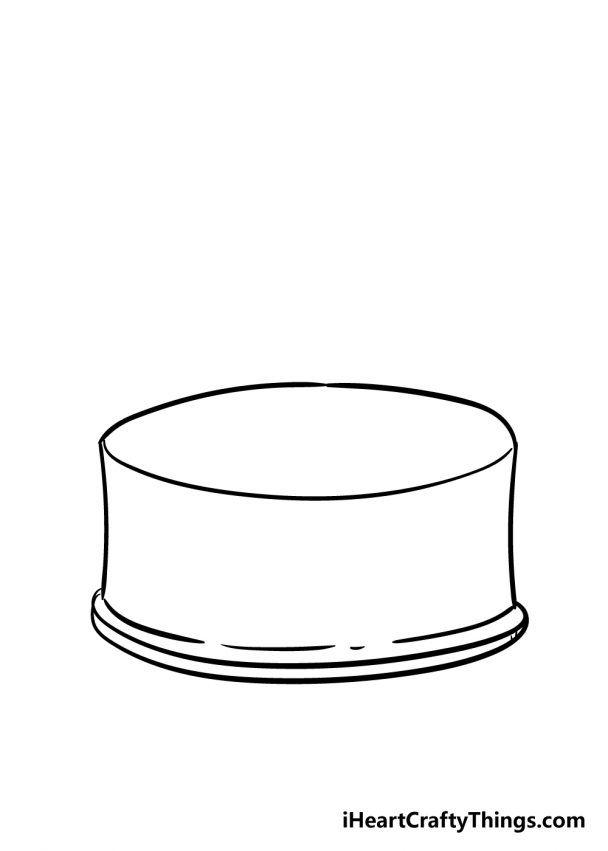 Cake Drawing - How To Draw A Cake Step By Step