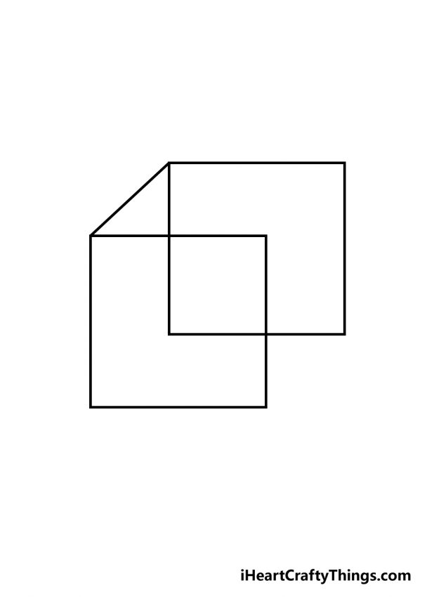 Cube Drawing - How To Draw A Cube Step By Step