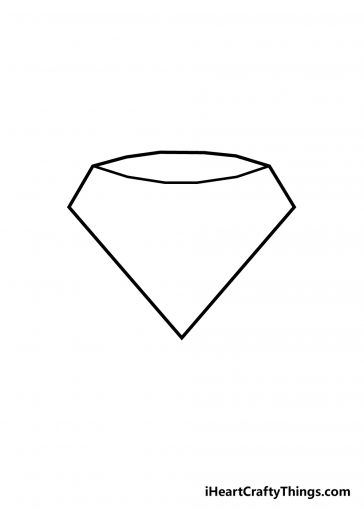 Diamond Drawing - How To Draw A Diamond Step By Step