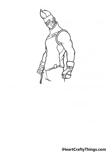 Fortnite Character Drawing - How To Draw A Fortnite Character Step By Step