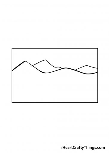 Drawing of Mountains Drawing of Mountains Easy - Gaulke Andre1980