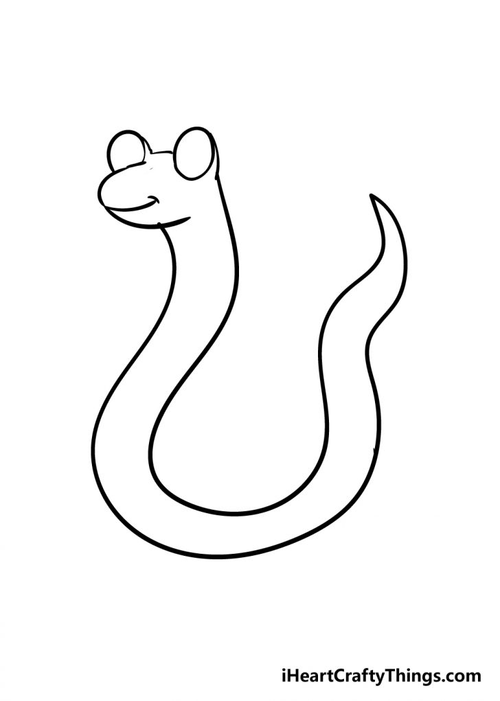 Snake Drawing - How To Draw A Snake Step By Step
