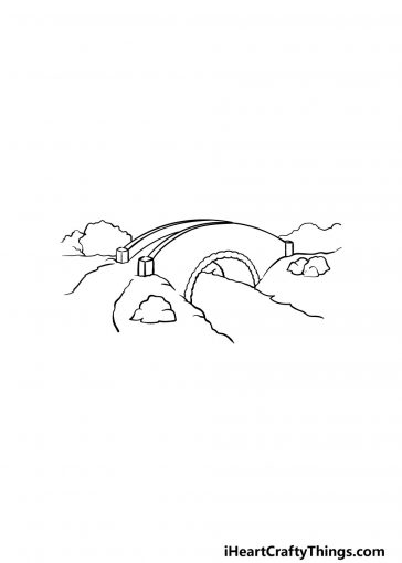 Bridge Drawing - How To Draw A Bridge Step By Step