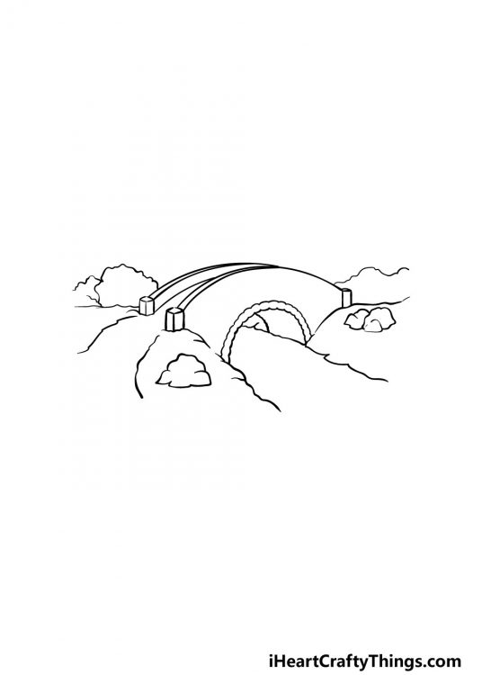 Bridge Drawing - How To Draw A Bridge Step By Step