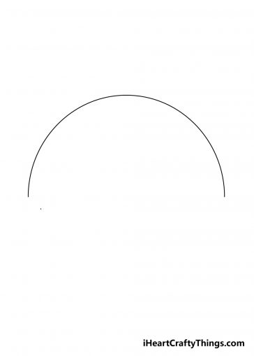 Rainbow Drawing - How To Draw A Rainbow Step By Step