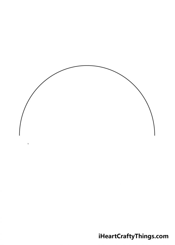 Rainbow Drawing - How To Draw A Rainbow Step By Step