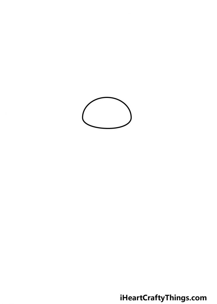 UFO Drawing - How To Draw A UFO Step By Step