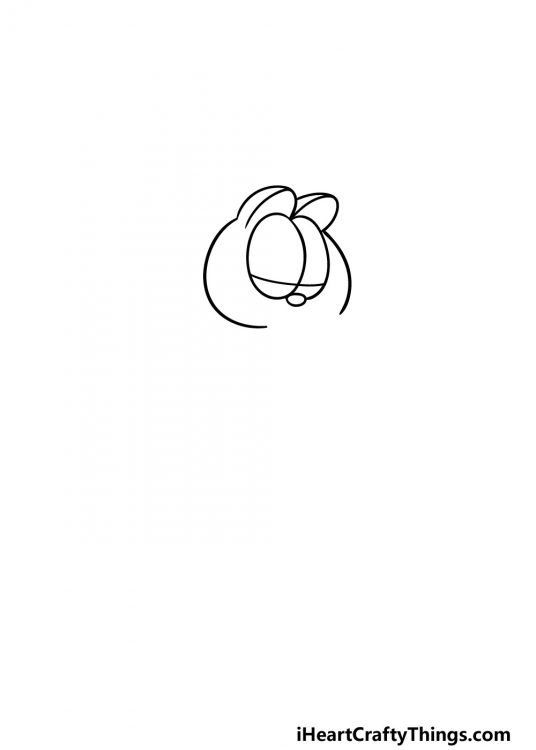 Garfield Drawing - How To Draw Garfield Step By Step