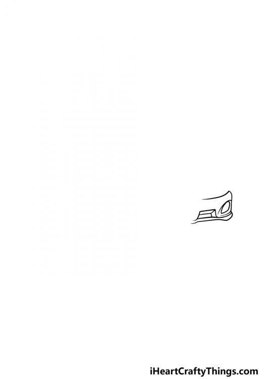 Ferrari Drawing - How To Draw A Ferrari Step By Step