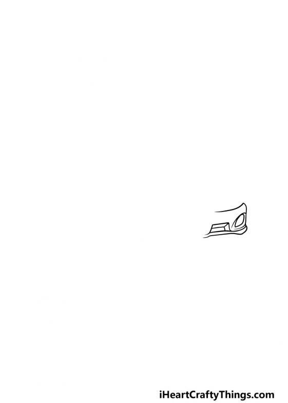 Ferrari Drawing - How To Draw A Ferrari Step By Step
