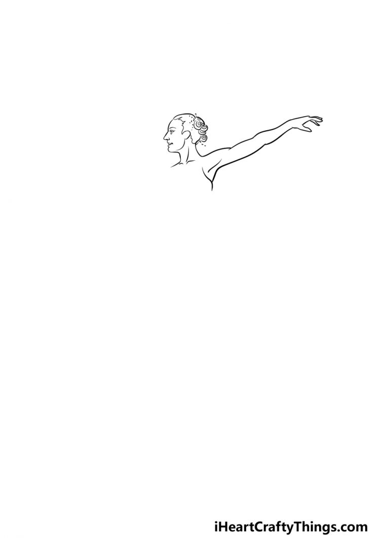 Ballerina Drawing - How To Draw A Ballerina Step By Step