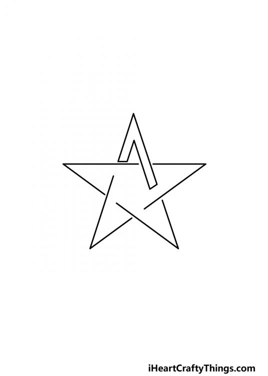 Pentagram Drawing - How To Draw A Pentagram Step By Step