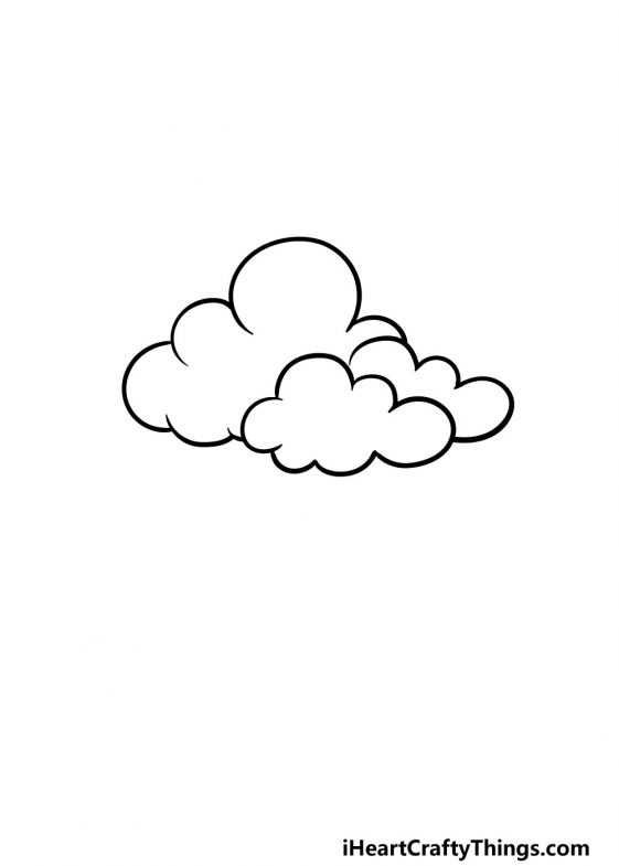 Rain Drawing - How To Draw Rain Step By Step