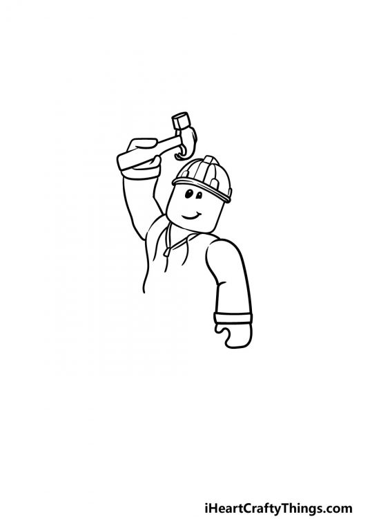 Roblox Drawing - How To Draw Roblox Step By Step