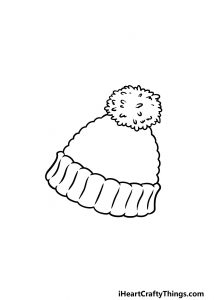 Beanie Drawing - How To Draw A Beanie Step By Step
