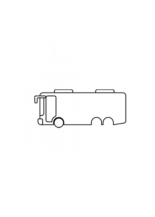 Bus Drawing - How To Draw A Bus Step By Step