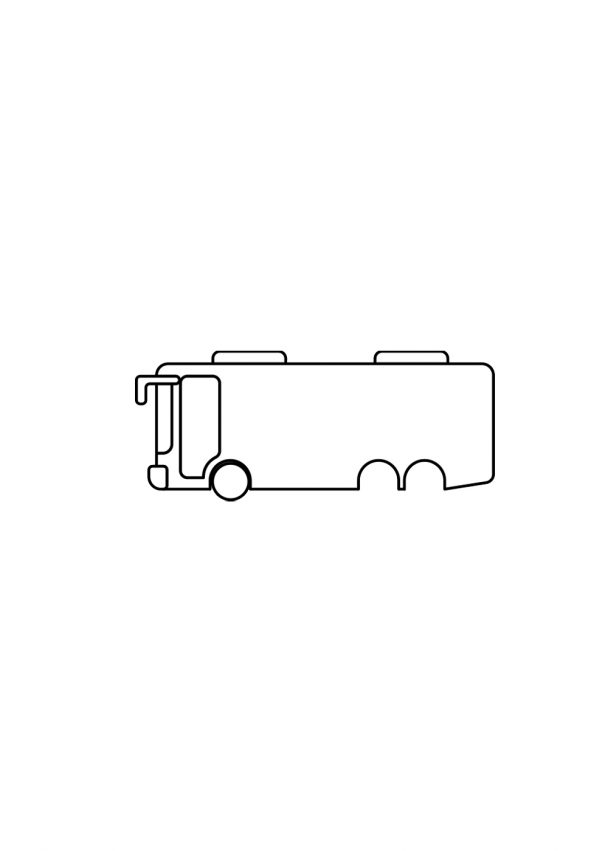 Bus Drawing - How To Draw A Bus Step By Step