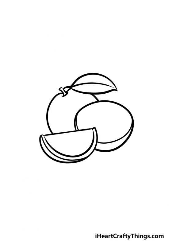 Orange Drawing - How To Draw An Orange Step By Step