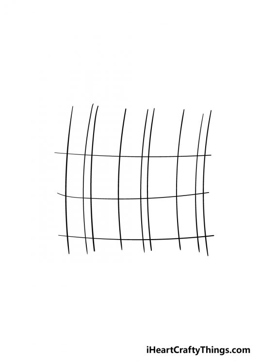 Plaid Drawing - How To Draw Plaid Step By Step