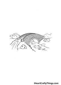 Bridge Drawing - How To Draw A Bridge Step By Step