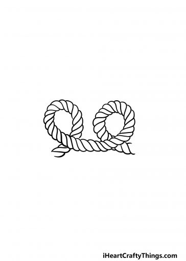 Rope Drawing - How To Draw Rope Step By Step