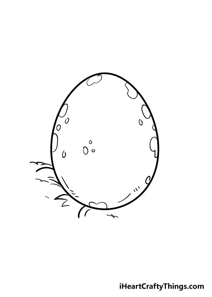 Egg Drawing - How To Draw An Egg Step By Step