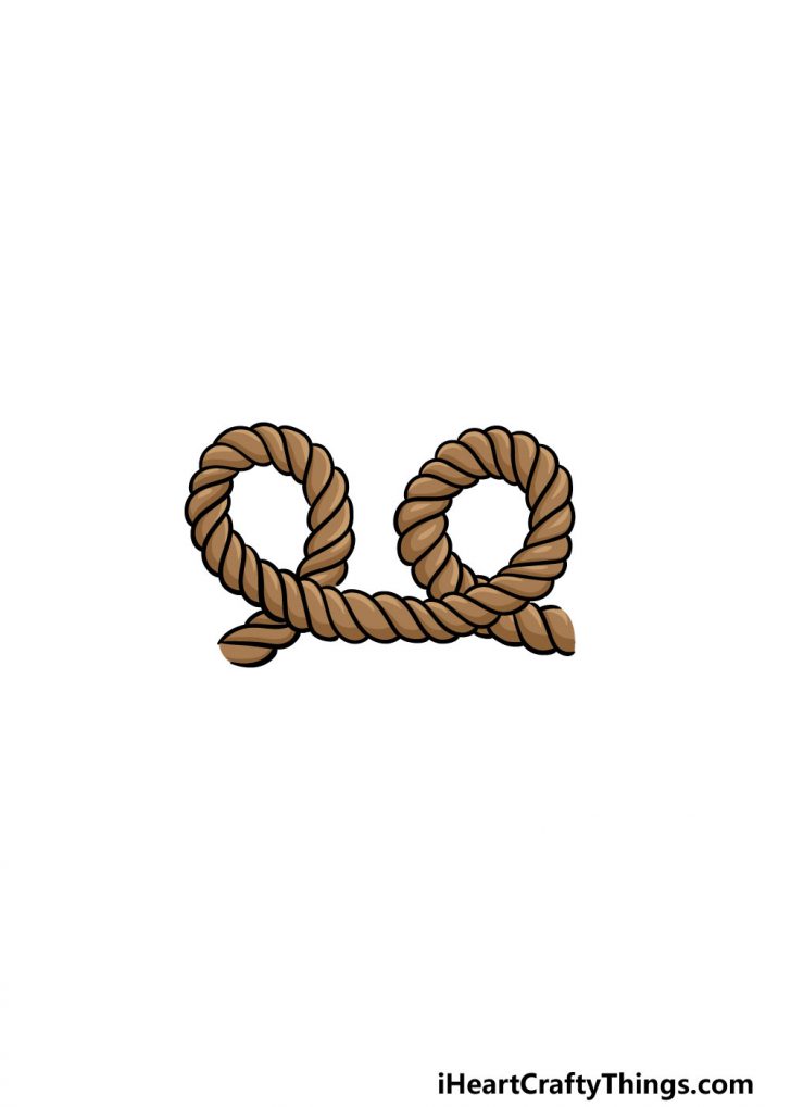 Rope Drawing - How To Draw Rope Step By Step