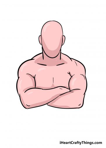 Crossed Arms Drawing - How To Draw Crossed Arms Step By Step