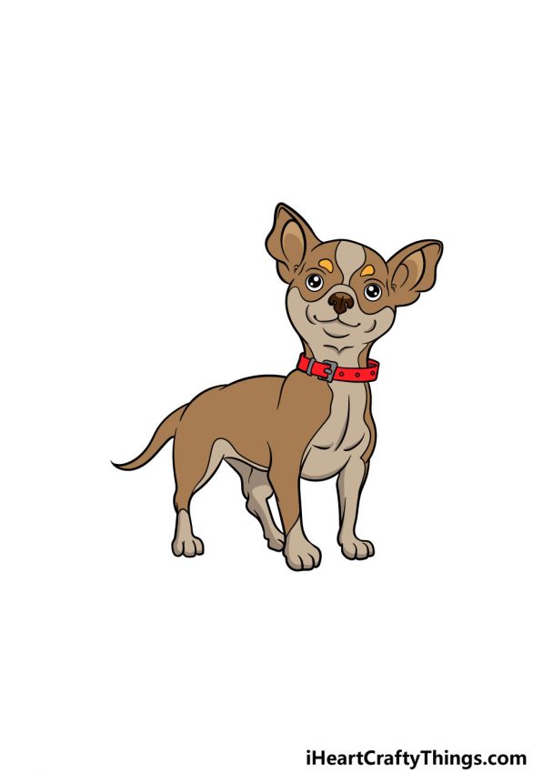 Chihuahua Drawing - How To Draw A Chihuahua Step By Step