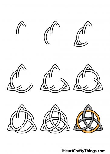 Celtic Knot Drawing - How To Draw A Celtic Knot Step By Step