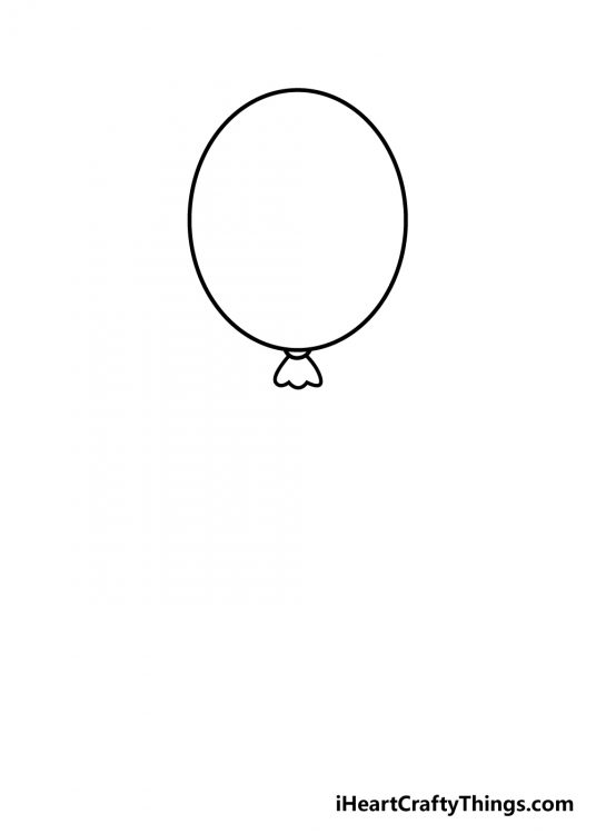Balloon Drawing - How To Draw A Balloon Step By Step