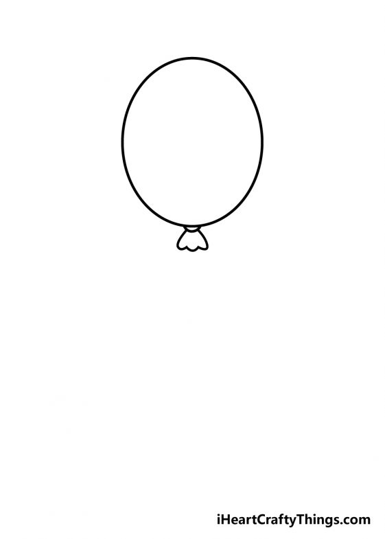 Balloon Drawing - How To Draw A Balloon Step By Step