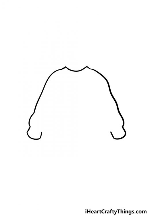 Sweater Drawing - How To Draw A Sweater Step By Step