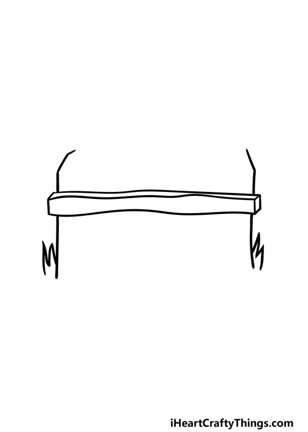 Fence Drawing - How To Draw A Fence Step By Step