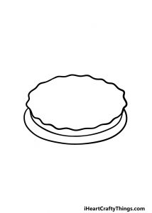 Pie Drawing - How To Draw A Pie Step By Step