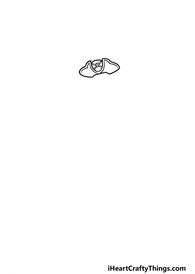 Pirate Drawing - How To Draw A Pirate Step By Step