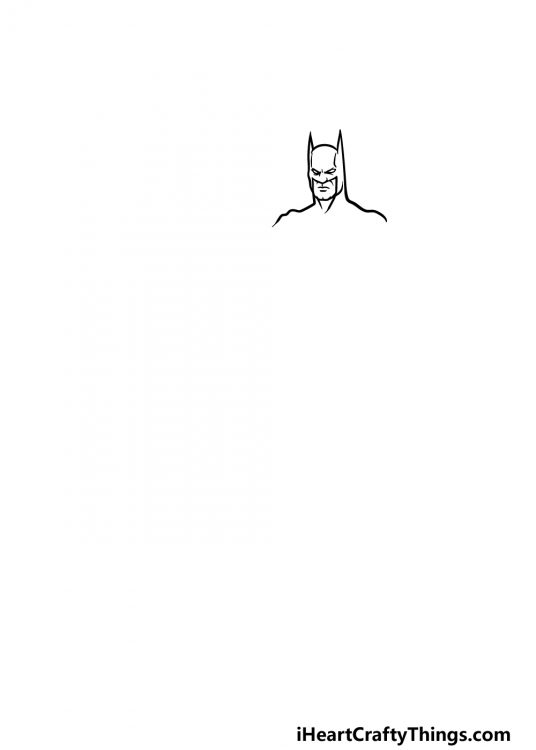 Batman Drawing - How To Draw Batman Step By Step