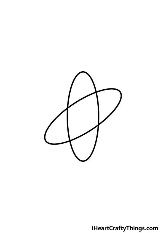 Atom Drawing - How To Draw An Atom Step By Step