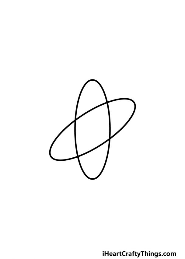 Atom Drawing - How To Draw An Atom Step By Step